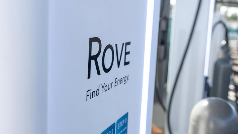 Rove Is the Future of the Public EV Fast Charging Station