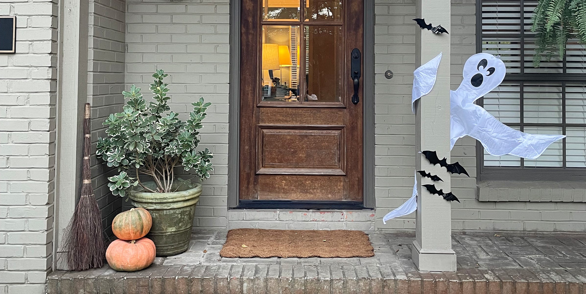 I Decorated for Halloween in Just 30 Minutes With These $30 Wrap Ghosts
