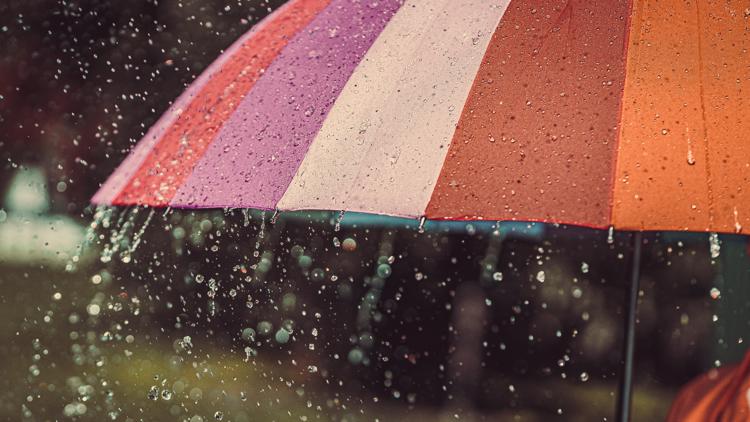 Isolated rain showers expected throughout the day, flooding no longer a ...