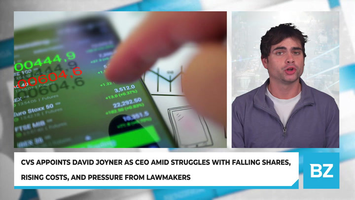 CVS Appoints David Joyner As CEO Amid Struggles With Falling Shares ... CVS Appoints David Joyner As CEO Amid Struggles With Falling Shares ...
