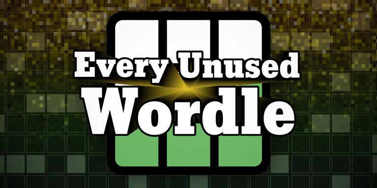 5 letter words Wordle hasn't used yet (updated daily)