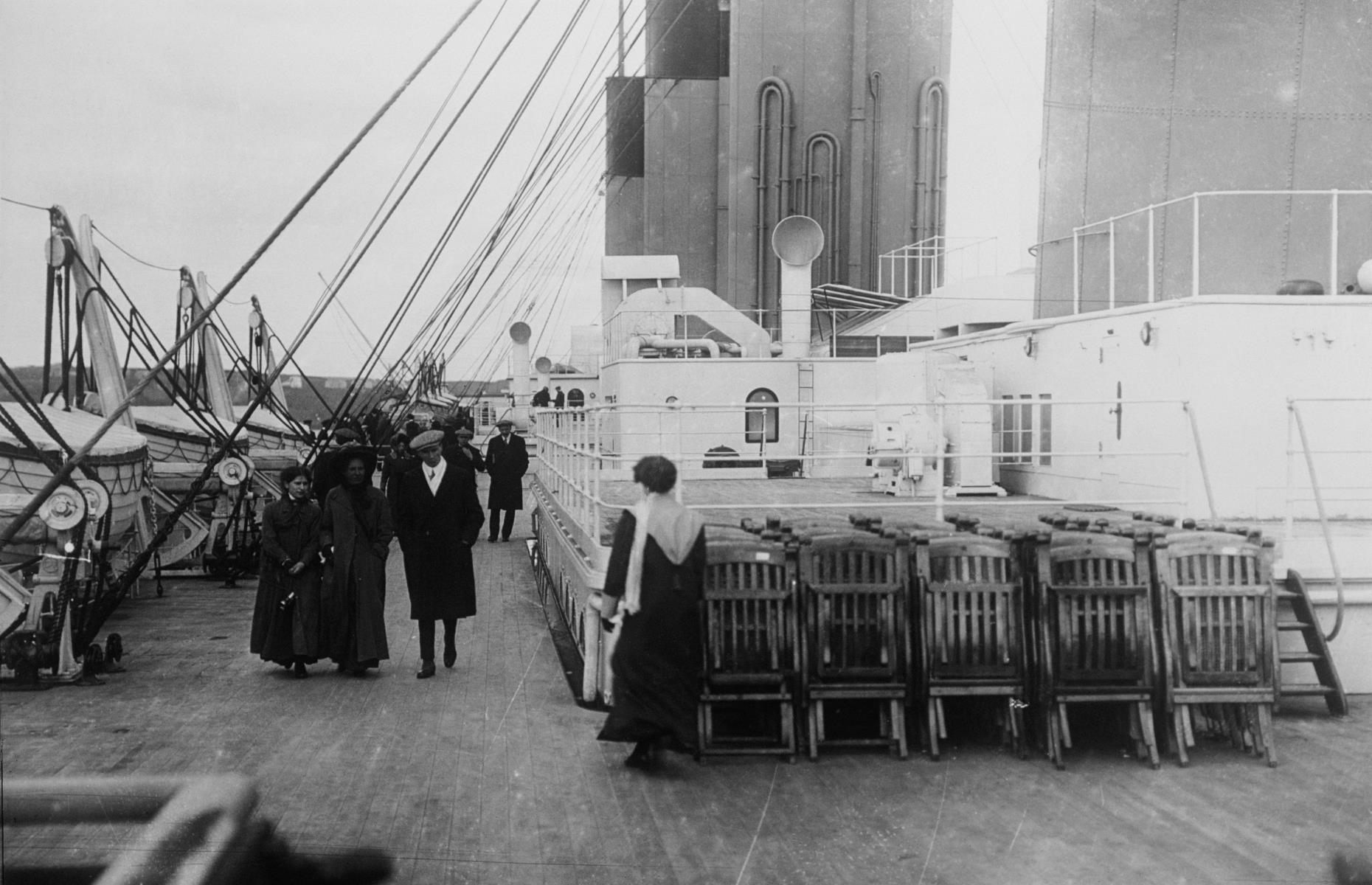 Fotos inéditas del Titanic que nos muestran la vida antes de la gran ...