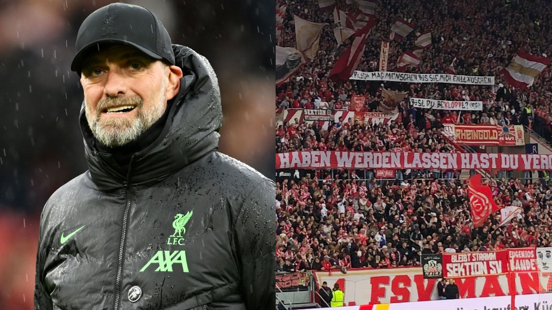 'Have you forgotten?' - Mainz fans send clear message to Jurgen Klopp ... 'Have you forgotten?' - Mainz fans send clear message to Jurgen Klopp ...