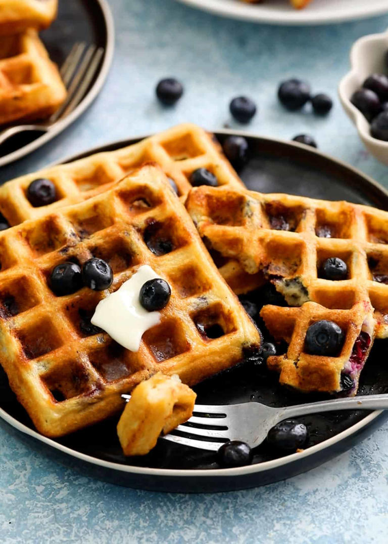 Blueberry Waffles