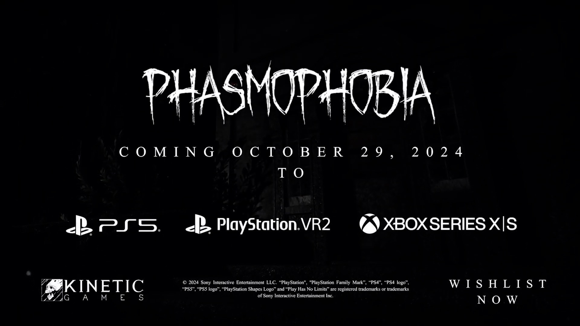 Phasmophobia Official Console Release Announcement Phasmophobia Official Console Release Announcement