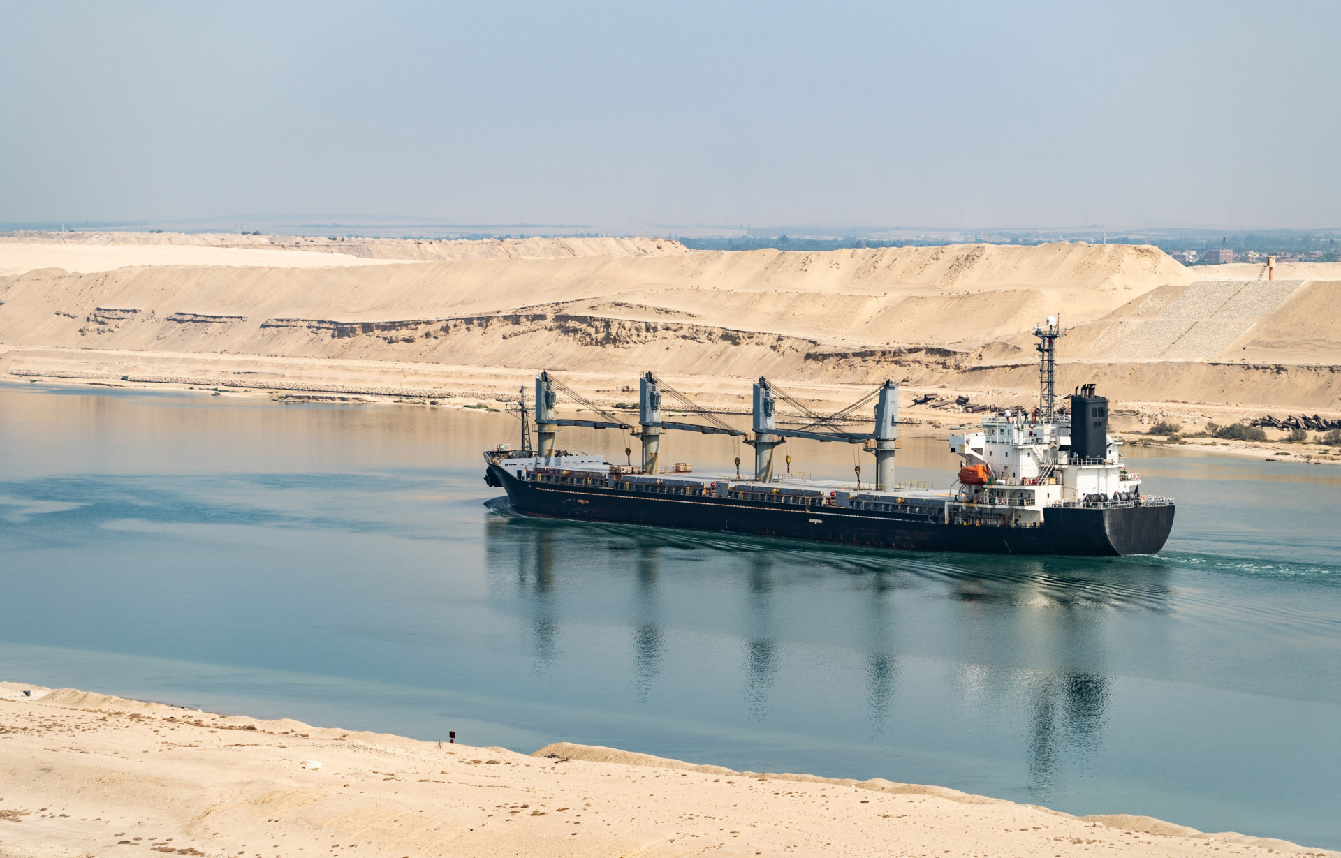 What makes the Suez Canal such a strategic waterway?