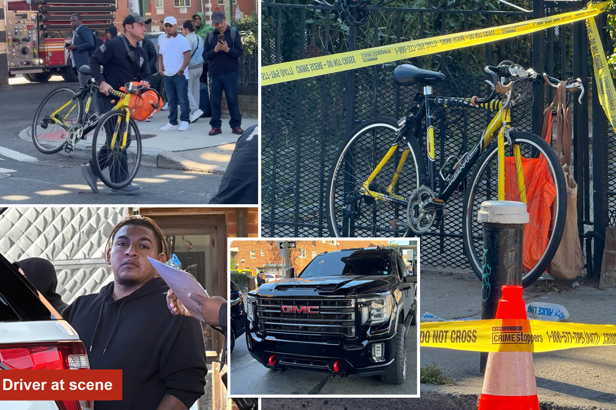 Bicyclist, 66, fatally struck by pickup truck in Bronx: cops Bicyclist, 66, fatally struck by pickup truck in Bronx: cops