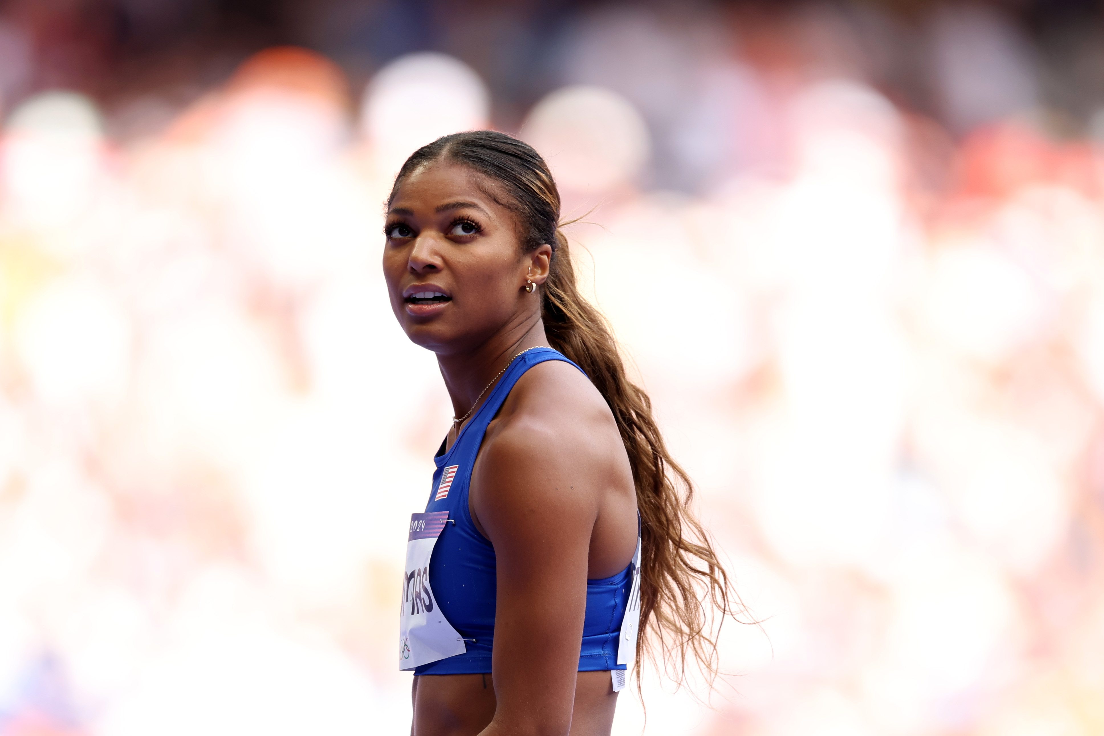 Gabby Thomas, Team USA track star and Sports Illustrated Swimsuit model ...