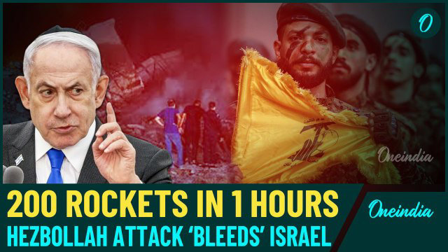 Hezbollah’s Deadliest 200 Rockets Rain Down in Israel| Netanyahu's Home ... Hezbollah’s Deadliest 200 Rockets Rain Down in Israel| Netanyahu's Home ...