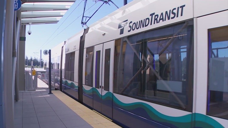 Sound Transit 1 line trains resume normal service after train, vehicle ...