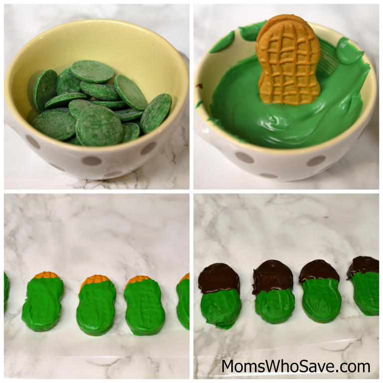 Frankenstein’s Monster & Bride of Frankenstein Cookies (No-Bake, Made ...