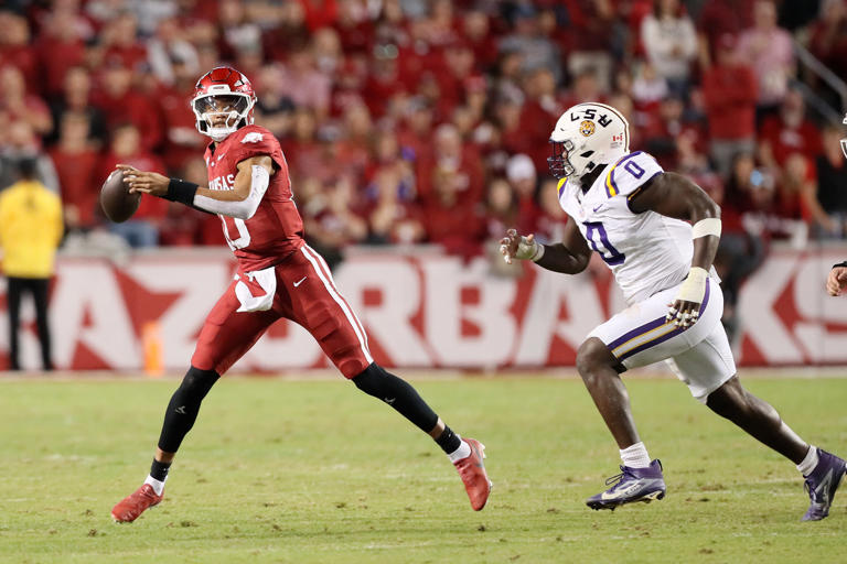 Here's Arkansas football's full schedule for 2025 season, including ...