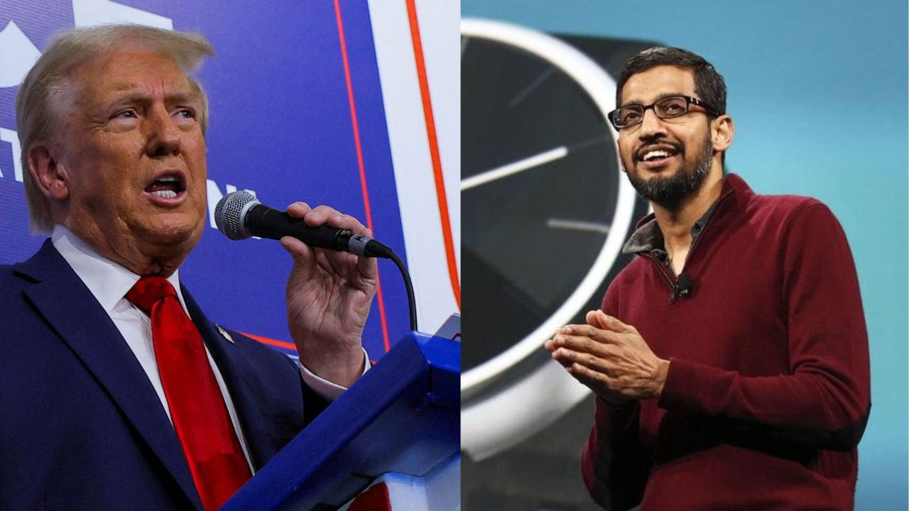 Google CEO Sundar Pichai Dials Donald Trump, Elon Musk Joins The Call ... Google CEO Sundar Pichai Dials Donald Trump, Elon Musk Joins The Call ...