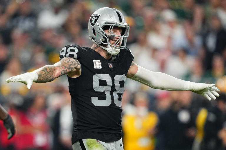 Maxx Crosby appears on NFL Generations Saturday on ABC