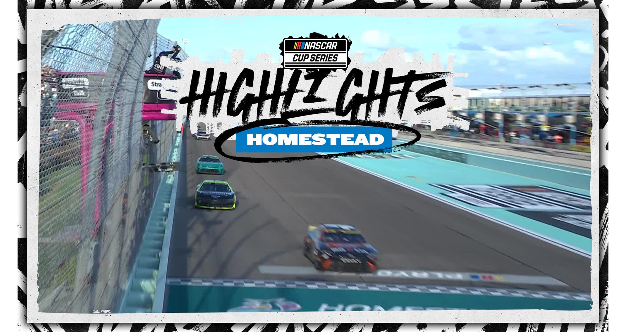 Thrilling final lap sees Tyler Reddick pass Ryan Blaney, win at Homestead