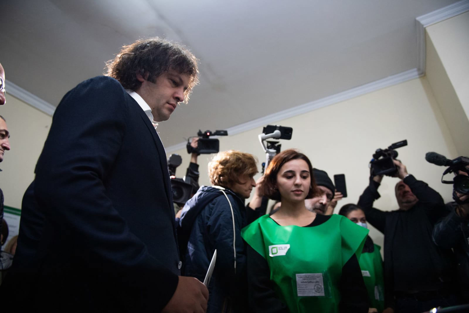 Georgian opposition group refuses seats over election fraud claims Georgian opposition group refuses seats over election fraud claims