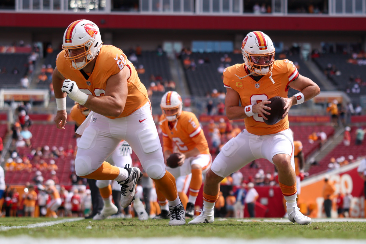Graham Barton Graded as Weak Link in Tampa Bay Buccaneers Offensive Line