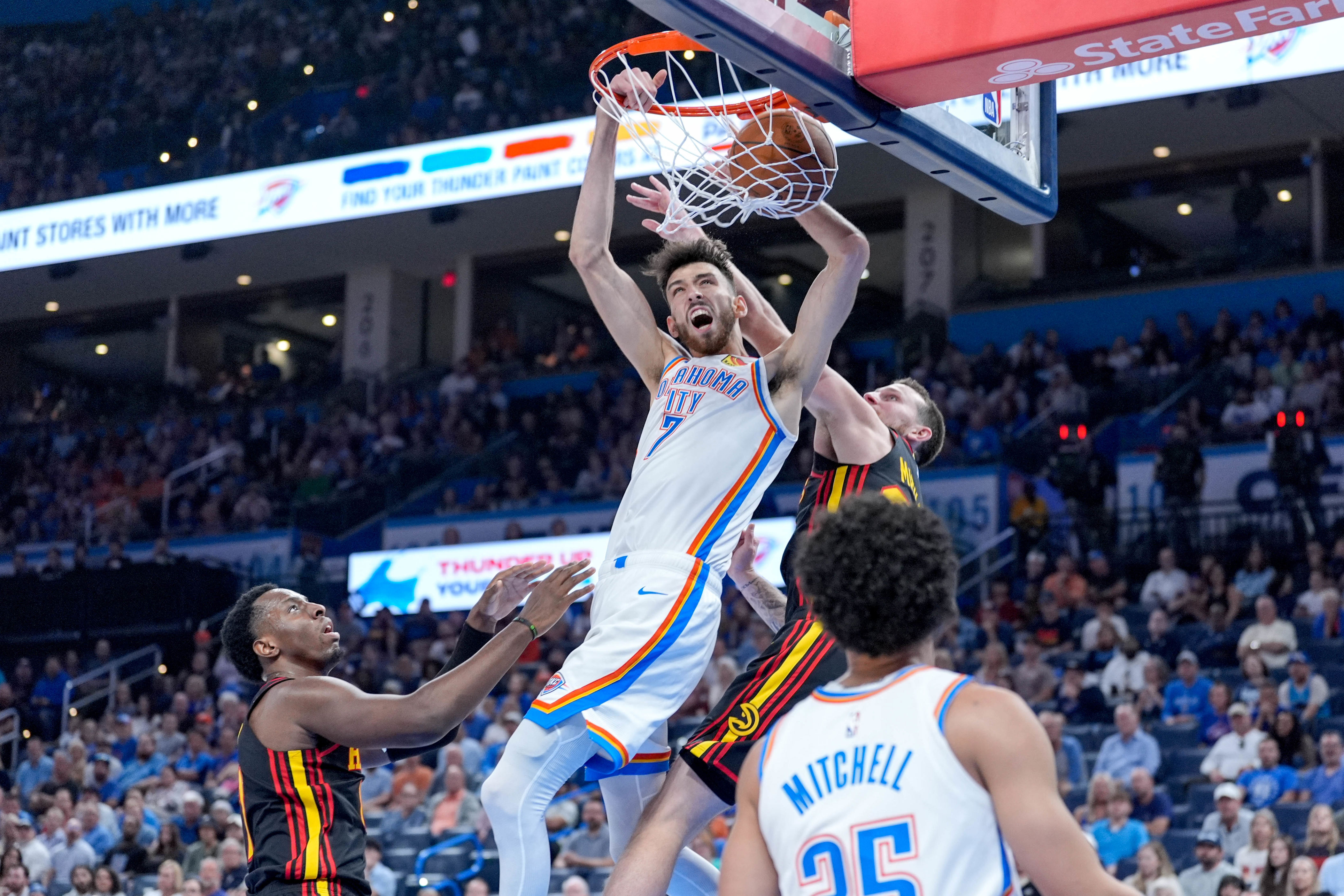 What channel is Thunder vs Hawks on TV tonight? Time, NBA schedule for ...