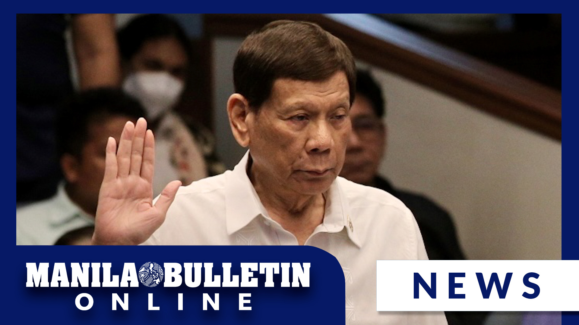 Ex-president Duterte says he takes full responsibility on the ... Ex-president Duterte says he takes full responsibility on the ...