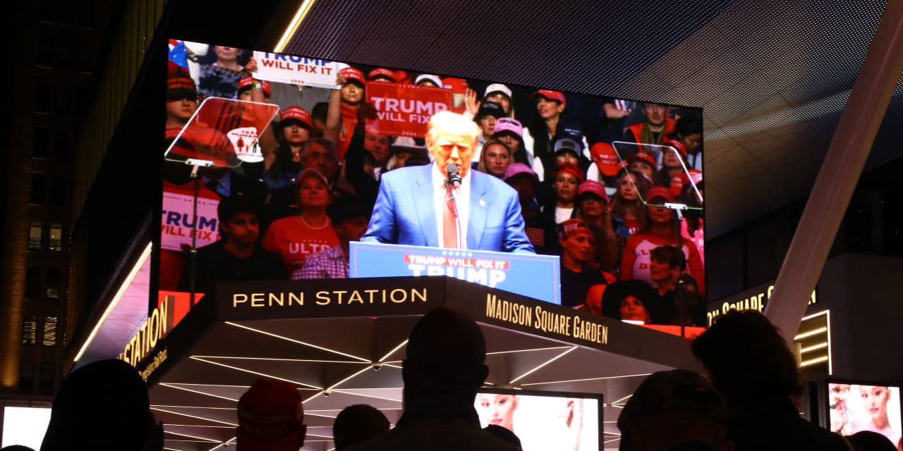 ‘DJT’ stock climbs again after Trump’s Madison Square Garden rally ‘DJT’ stock climbs again after Trump’s Madison Square Garden rally