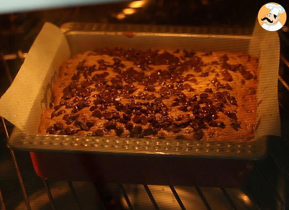 Bizcocho cookie con pepitas de chocolate