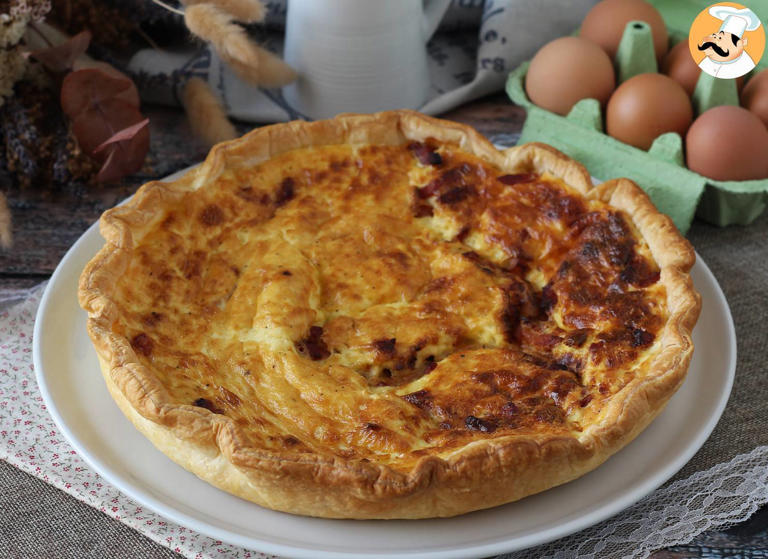 Quiche lorraine, the real french recipe!