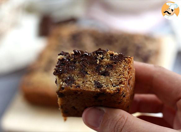 Bizcocho cookie con pepitas de chocolate