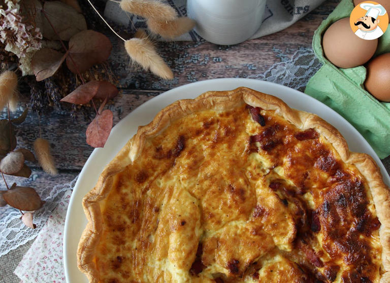 Quiche lorraine, the real french recipe!