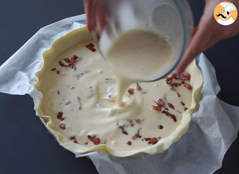 Quiche lorraine, the real French recipe!
