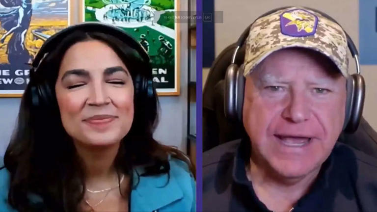 Did Tim Walz say AOC would become Speaker of the House? Did Tim Walz say AOC would become Speaker of the House?