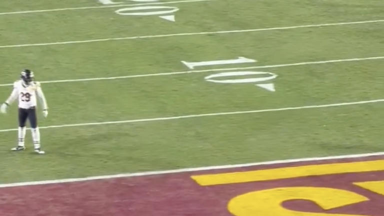 Tyrique Stevenson learned a lesson the hard way on Hail Mary in ... Tyrique Stevenson learned a lesson the hard way on Hail Mary in ...