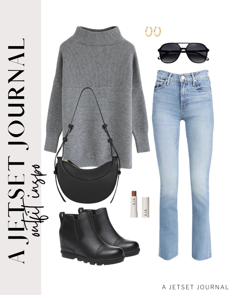 Look Chic Wearing These Sweater and Jeans Combo
