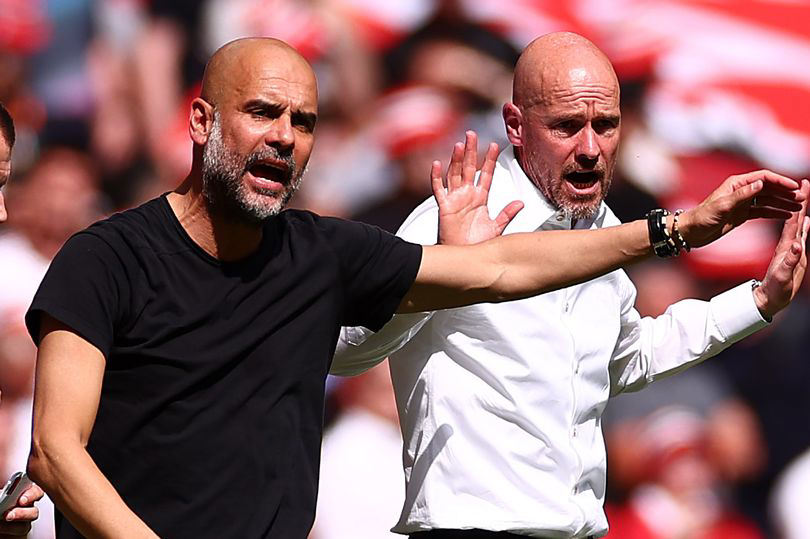 Erik ten Hag left red-faced over Pep Guardiola comment as Man United ... Erik ten Hag left red-faced over Pep Guardiola comment as Man United ...