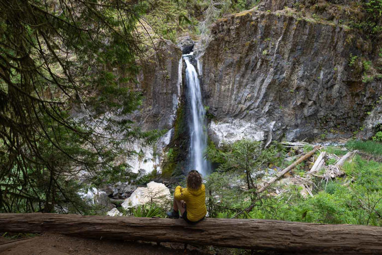Drift Creek Falls Trail—stunning falls + suspension bridge!