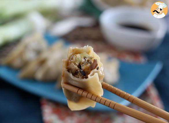 Guioza de frango (pastelzinho chinês)