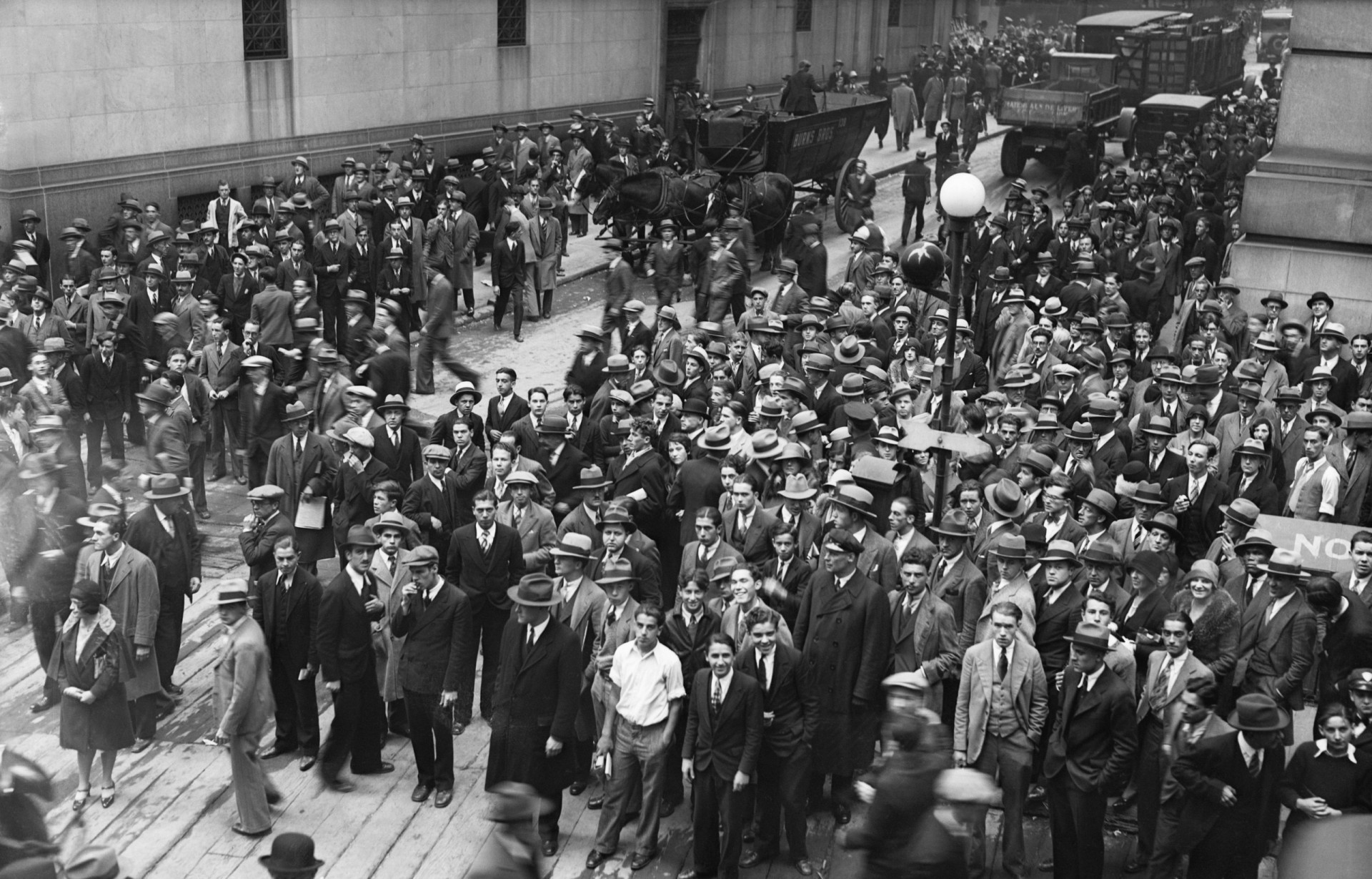 In pictures: the Wall Street Crash of 1929