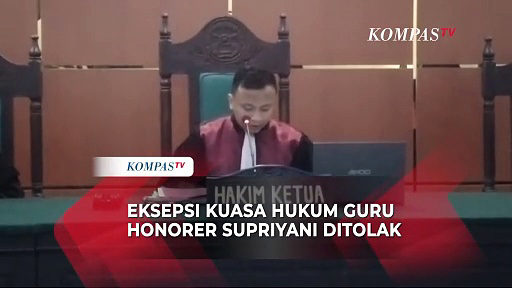 Eksepsi Kuasa Hukum Guru Honorer Supriyani Ditolak Majelis Hakim, Ini ... Eksepsi Kuasa Hukum Guru Honorer Supriyani Ditolak Majelis Hakim, Ini ...
