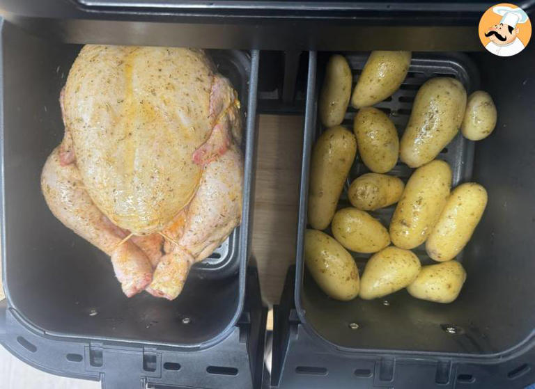 Pommes de terre grenaille au air fryer
