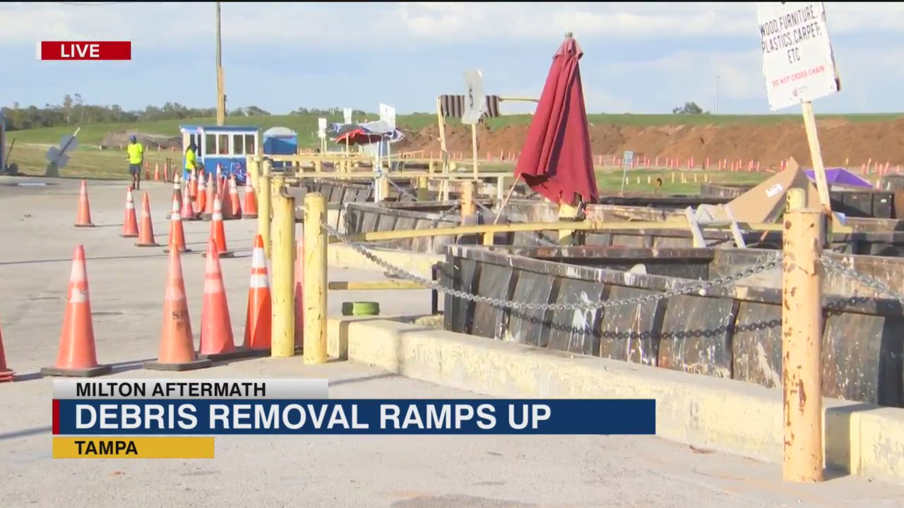 Debris removal ramps up in Hillsborough County Debris removal ramps up in Hillsborough County