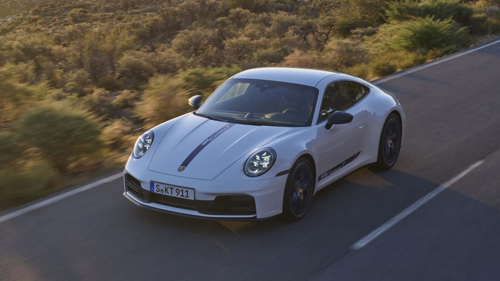 Porsche 911 manual voltará ao Brasil na versão Carrera T 992.2