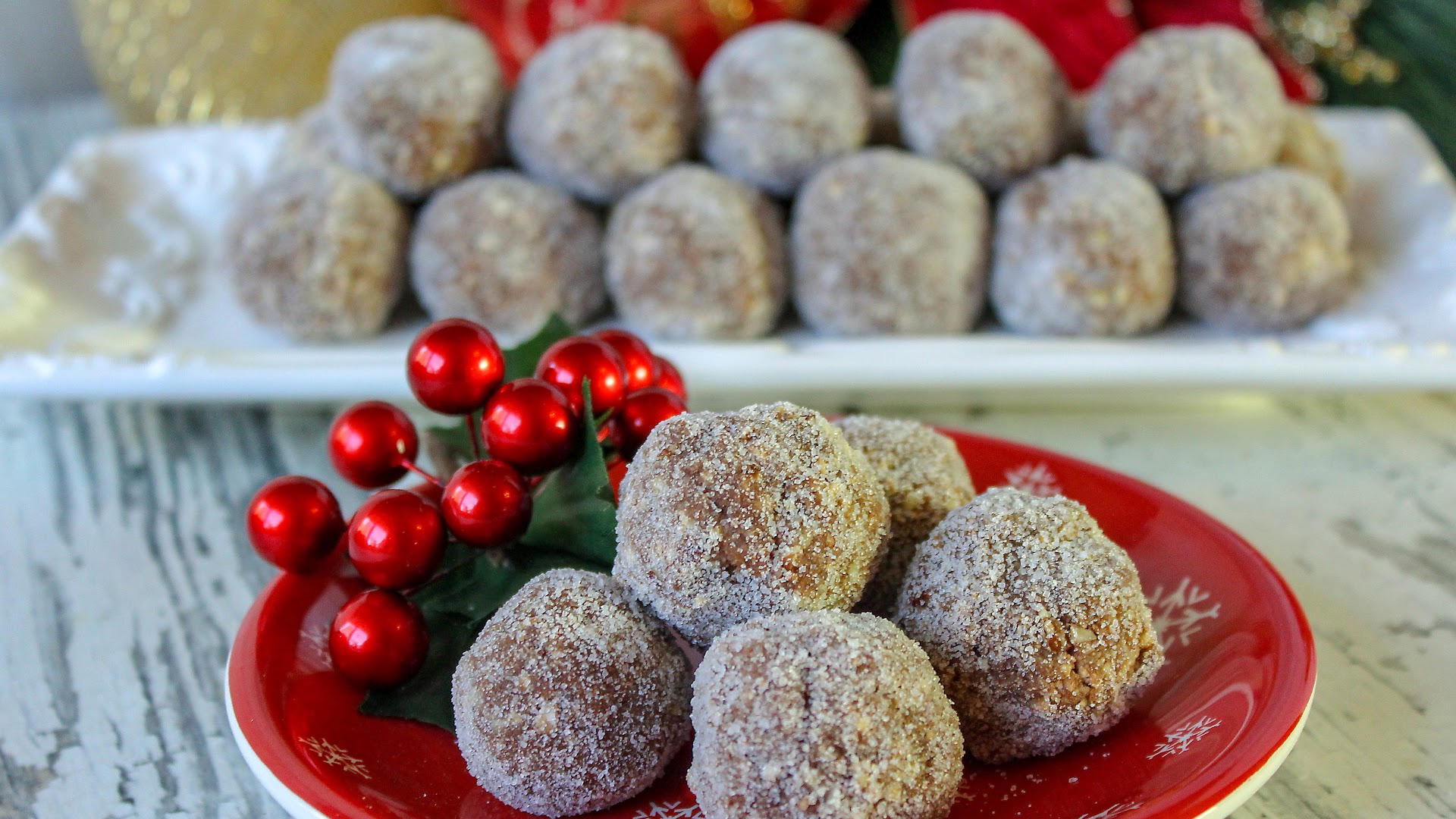 These Whiskey Balls Are Similar To A Rum Ball, Just Prepared With ...