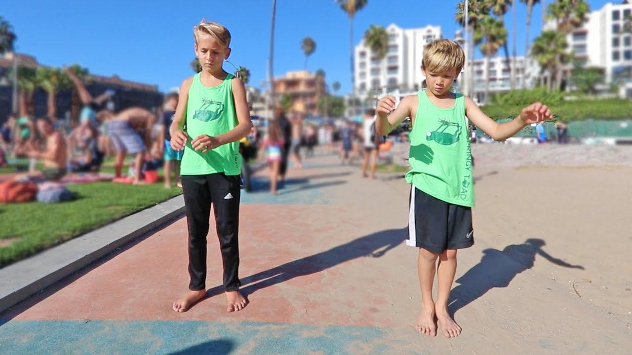 Insane flipping prodigies show off incredible skills