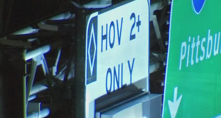 HOV lanes on I27/I-579 close Tuesday night ahead of inclement weather