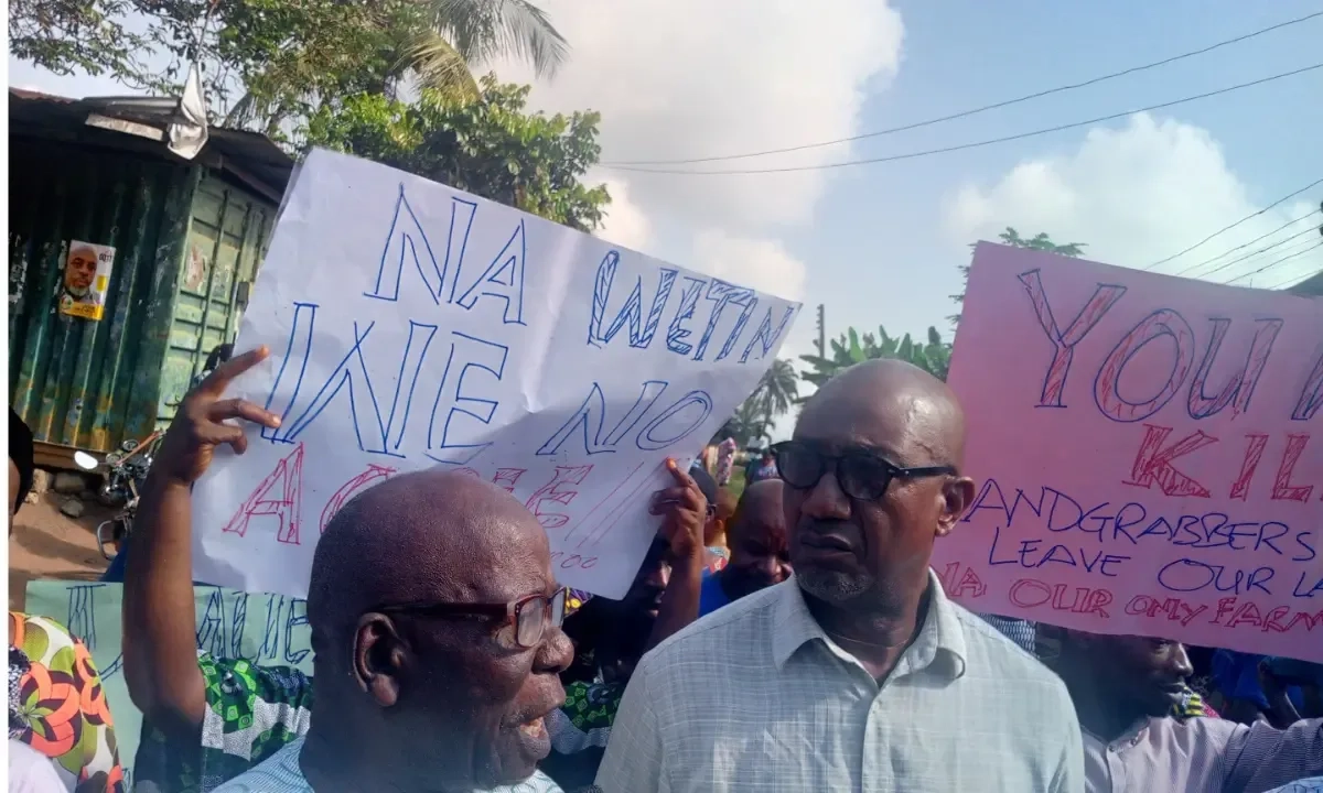 Abia community rejects plans to acquire lands Abia community rejects plans to acquire lands
