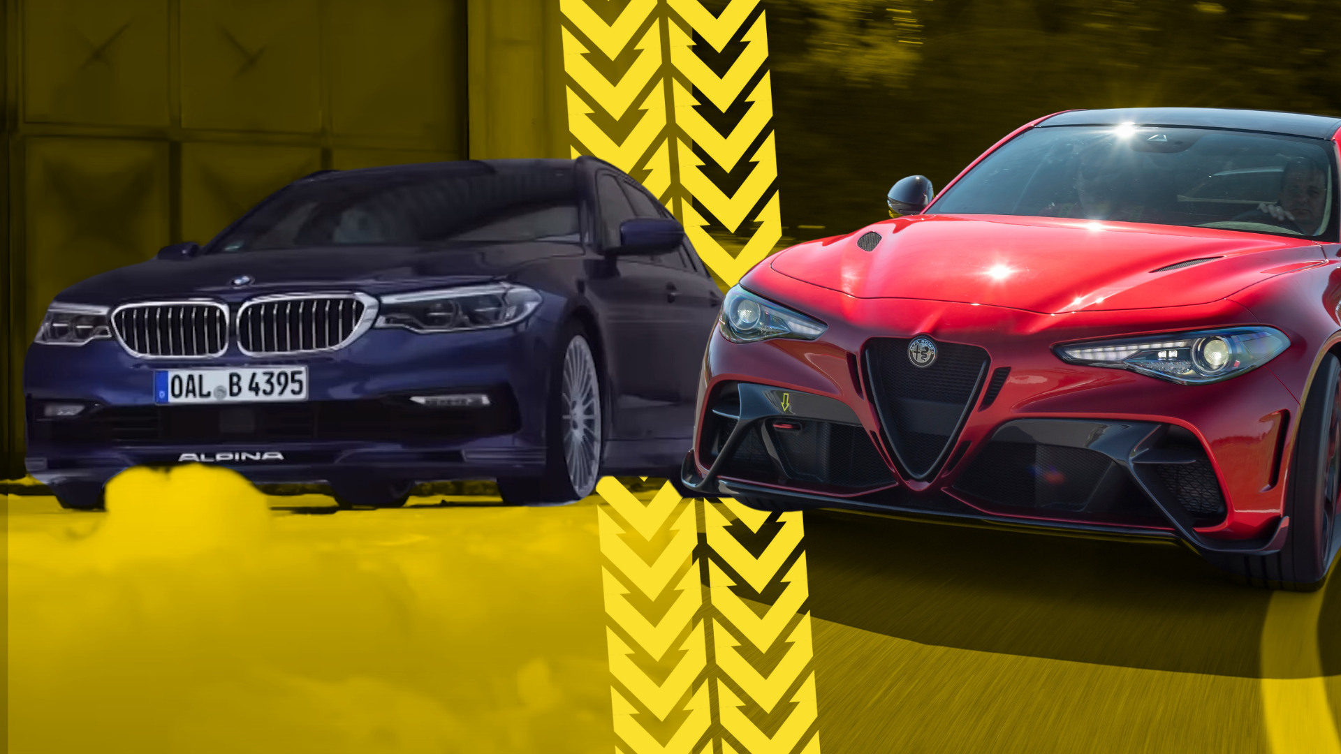 Alfa Romeo Giulia GTAm vs. Alpina B5 Touring, a performance showdown