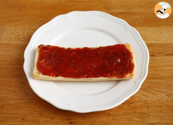 Panini de chorizo y emmental