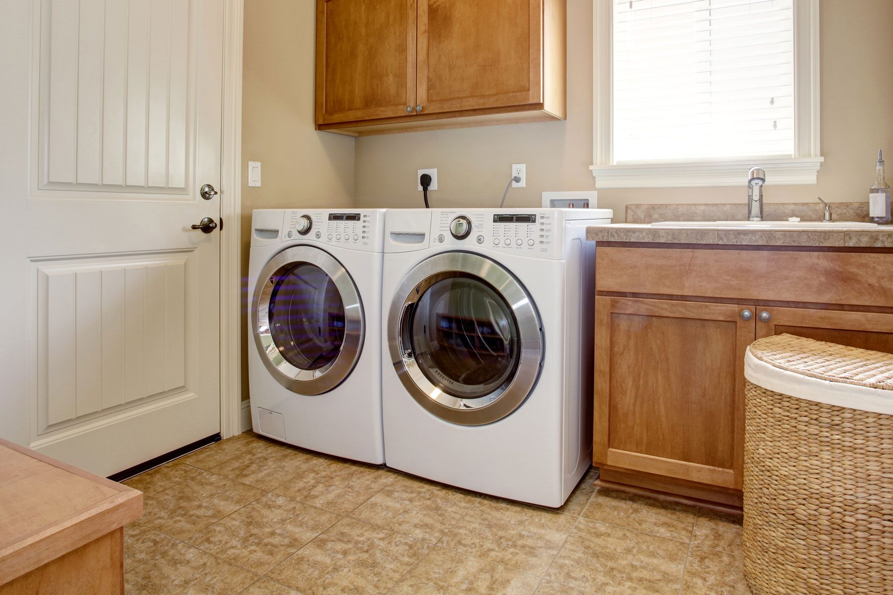 How To Avoid a Flooded Laundry Room Upstairs