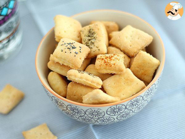 Biscuits apéritif faits maison