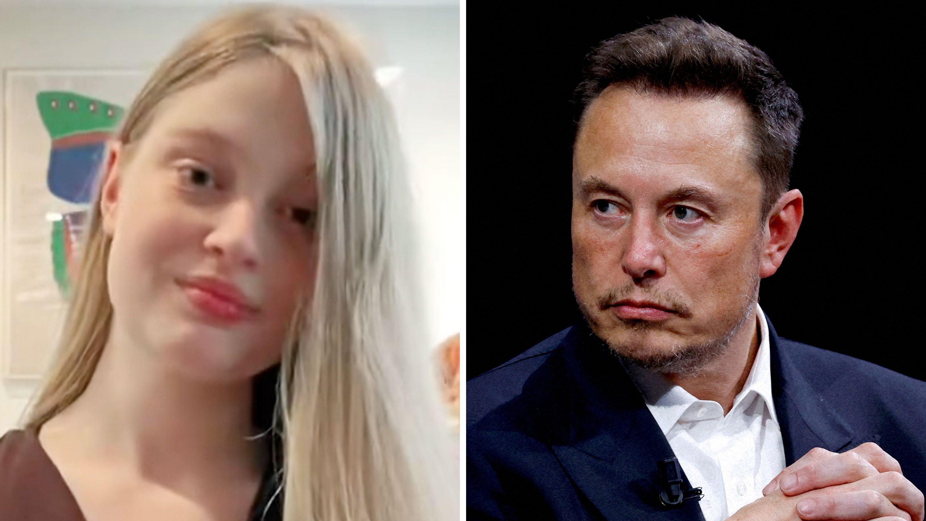 Elon Musk’s Estranged Daughter Goes Goth in Drag Debut