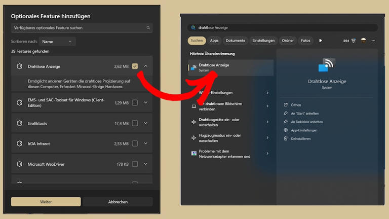 Starke Windows-Funktion: Laptop als zweites Display nutzen